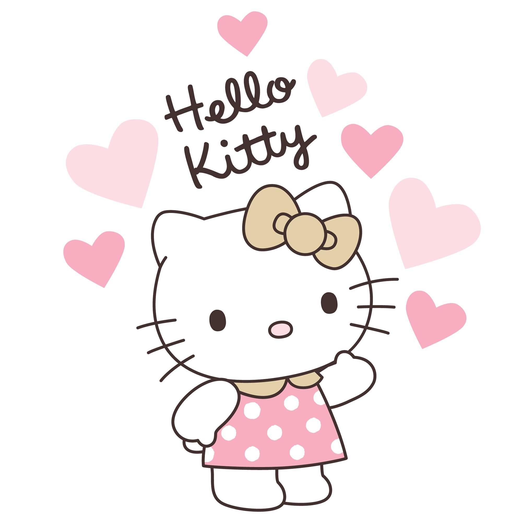 Peluche Hello Kitty fraise • Ma Peluche