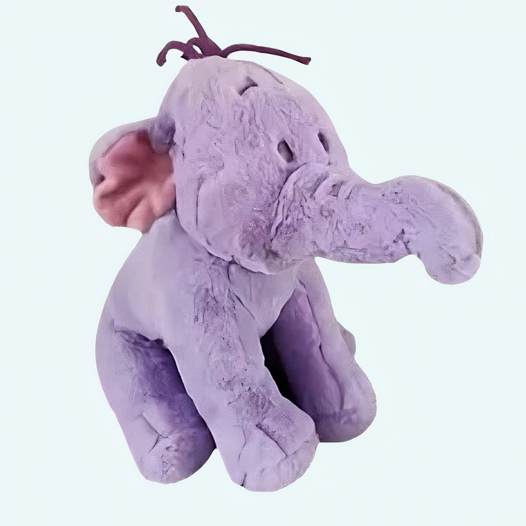 Peluche éléphant violet Disney • Ma Peluche