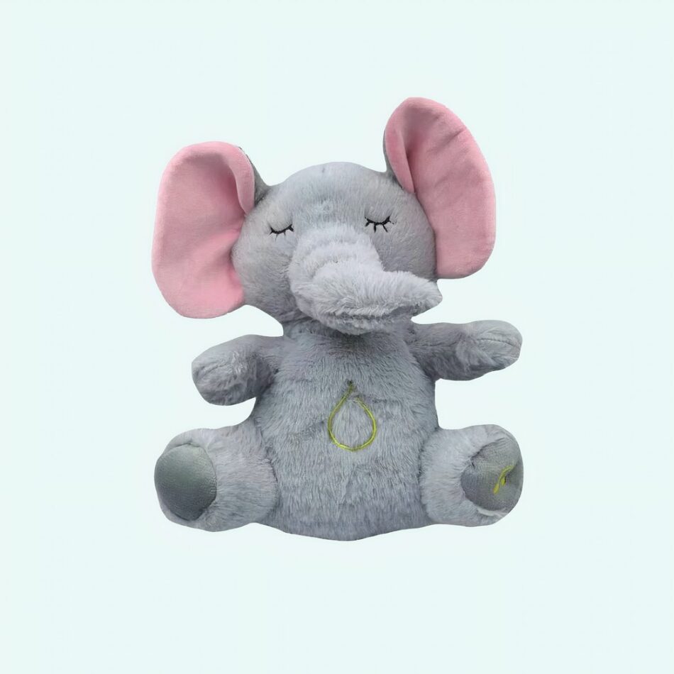 Peluche apaisante éléphant qui respire • Ma Peluche